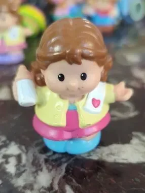 Little People | Toys | Little People Mom Figurine Toy Yellow Jacket ...